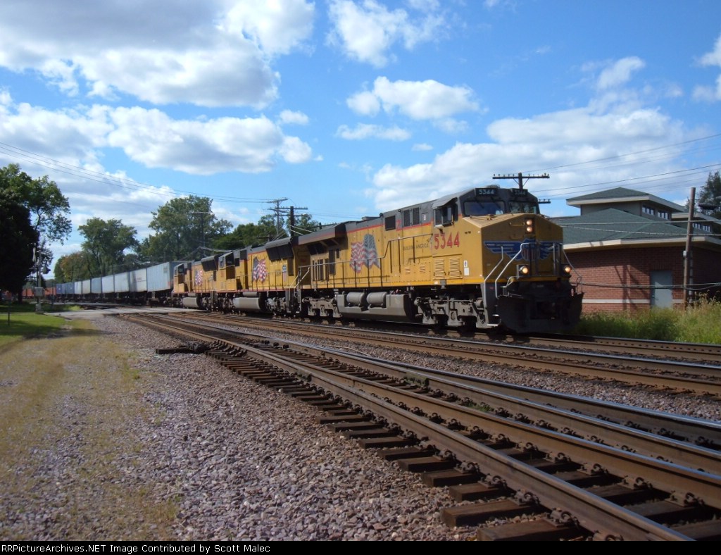 UP 5344, 5161 & 5049